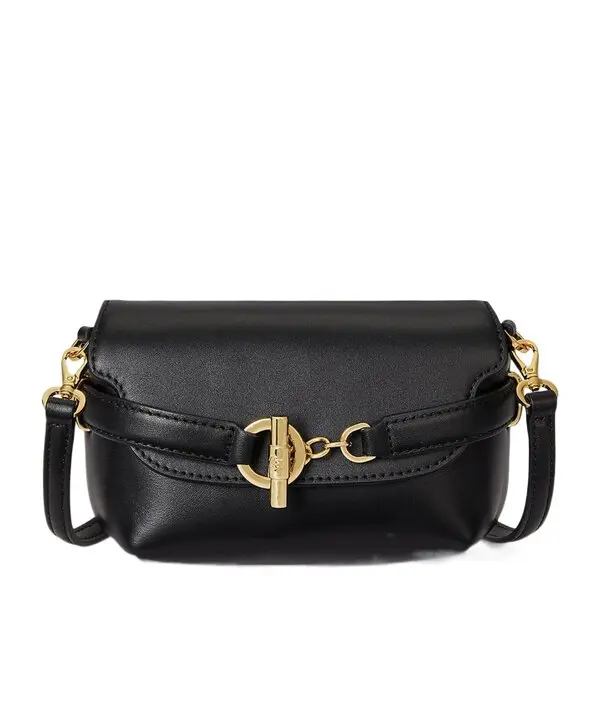 Ralph Lauren Blaike Leather Shoulder Bag