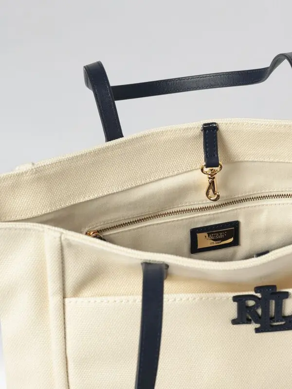 Ralph Lauren Large Cameryn Logo-plaque Tote Bag
