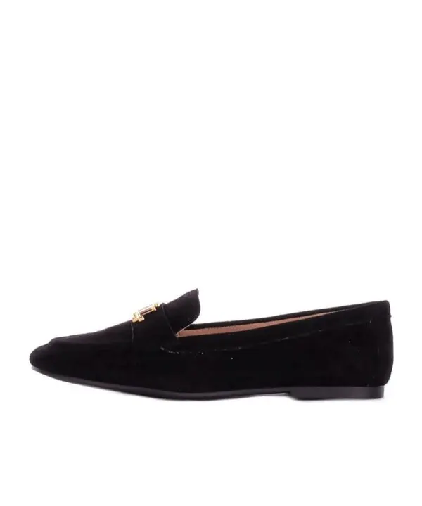 Ralph Lauren Logo Plaque Slip-on Loafers