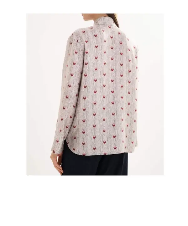 Max Mara Long-sleeve Printed Shirt