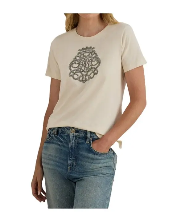 Ralph Lauren Short-sleeved T-shirt - Nude