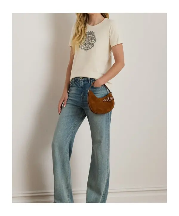 Ralph Lauren Short-sleeved Crewneck T-shirt - Nude