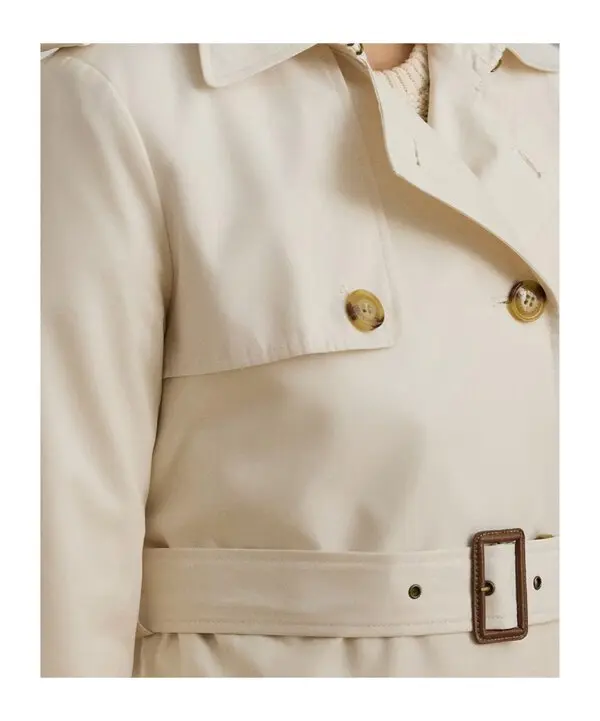 Ralph Lauren Double-breasted Belted Trench Coat