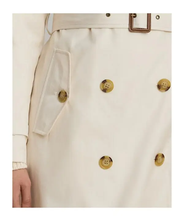 Ralph Lauren Double-breasted Belted Trench Coat