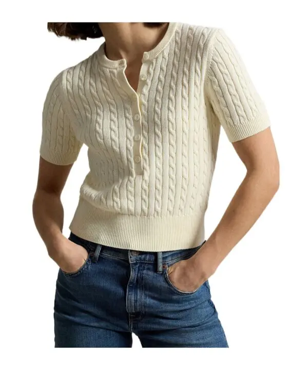Polo Ralph Lauren Knitted Henley Top
