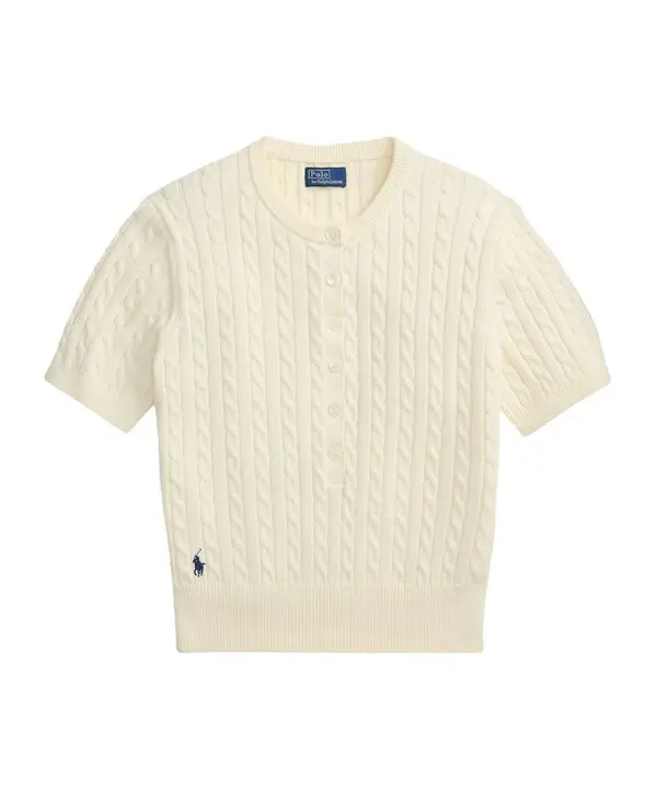 Polo Ralph Lauren Sweater Henley Knitted Top