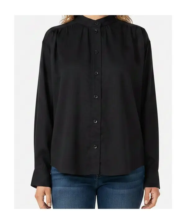 Isabel Marant Étoile Violeta Cotton Poplin Blouse