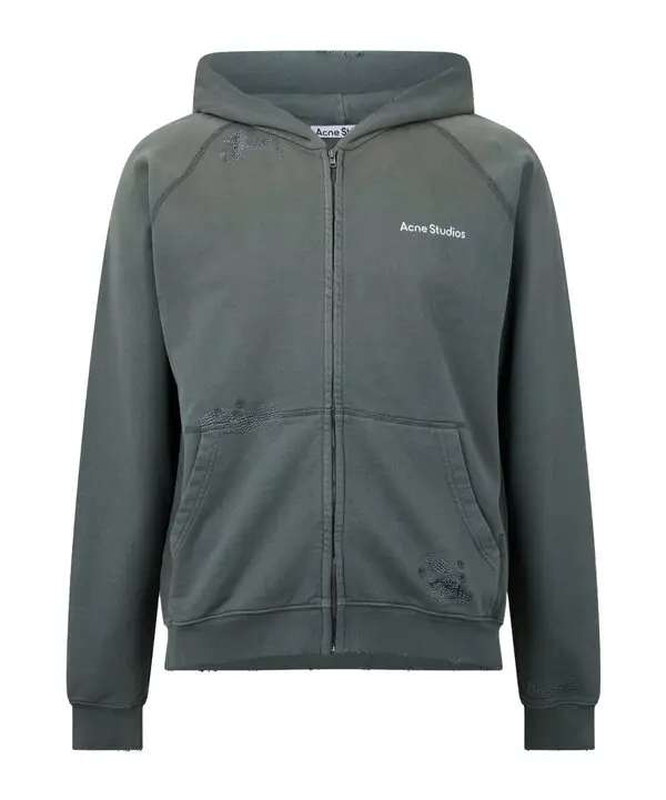 Acne Studios Stamp Zip Hoodie