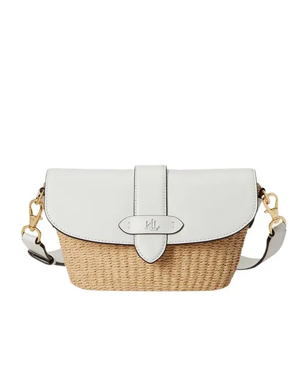 Ralph Lauren Lynden Appliqué Shoulder Bag