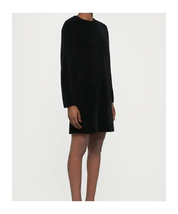 Max Mara Crew Neck Long Sleeve Dress