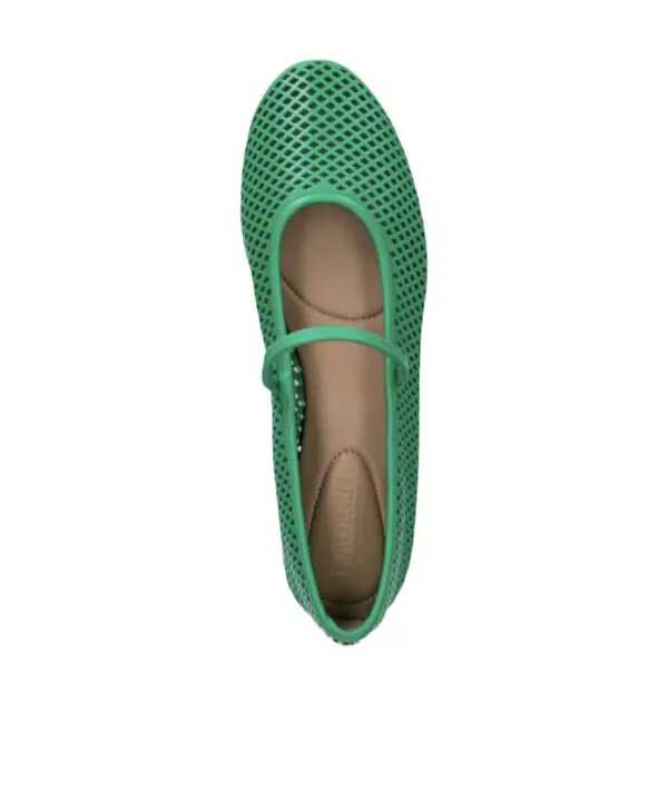 Ralph Lauren Jayna Mesh Ballet Flats - Green