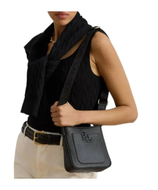 Ralph Lauren Cameryn Crossbody Bag - Black