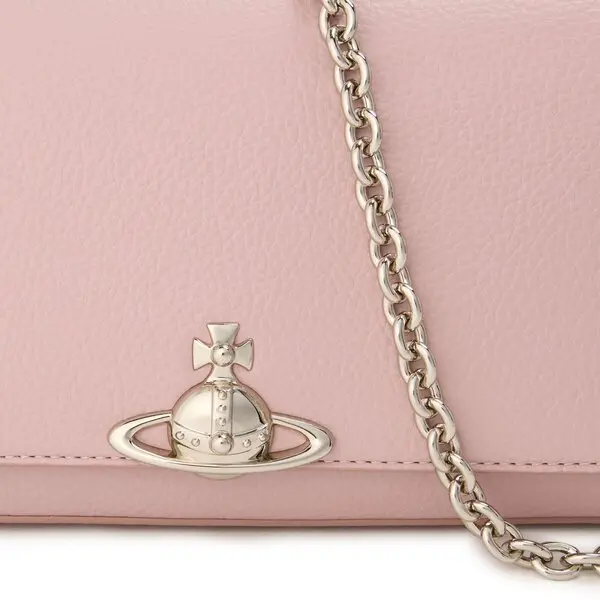 VIVIENNE WESTWOOD Medium Solid Color Shoulder Bag