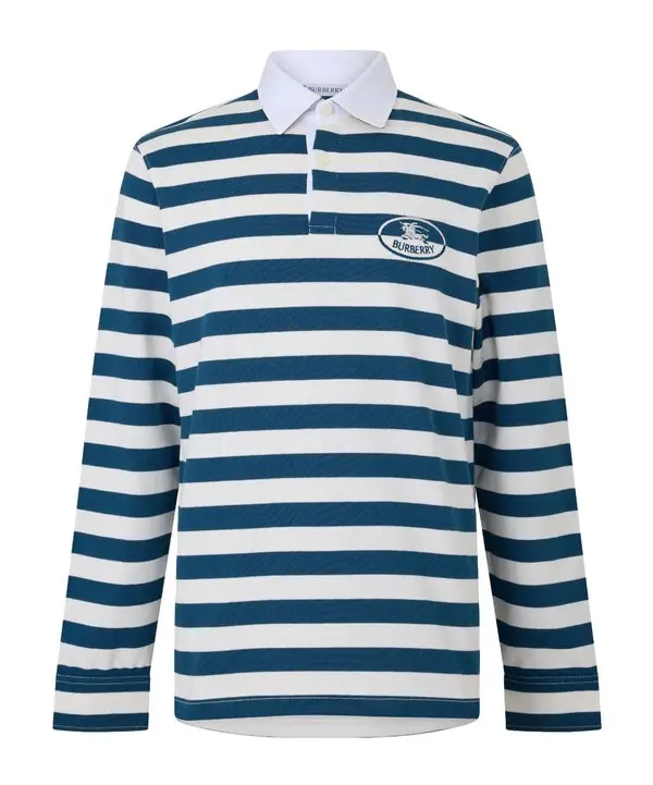 Burberry Long-sleeve Polo Shirt