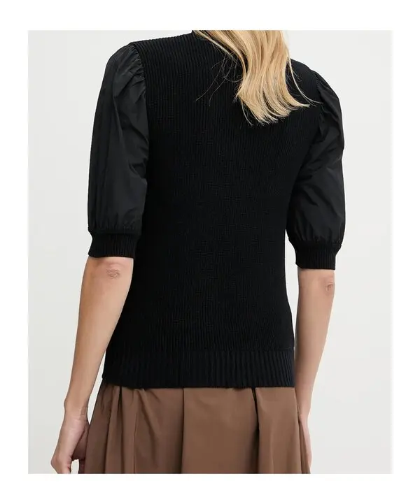 Max Mara V-neck Pullover With Short Sleeves