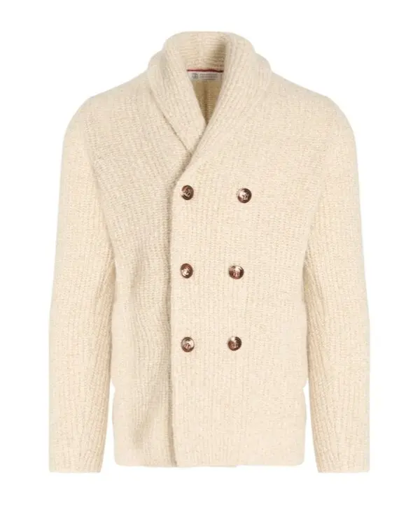 Brunello Cucinelli Double Breasted Cardigan