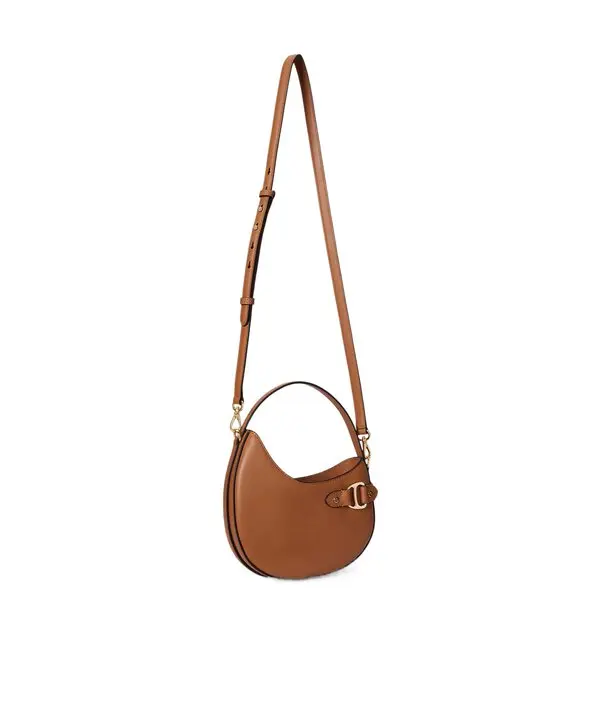 Ralph Lauren Small Tasha Handbag With Buckle Detail - Brown