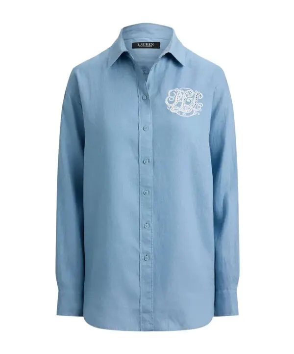 Ralph Lauren Long Sleeve Embroidered Shirt