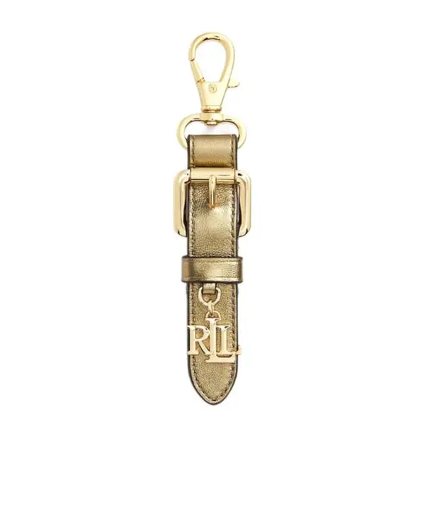 Ralph Lauren Brand Logo Keychain - Nude