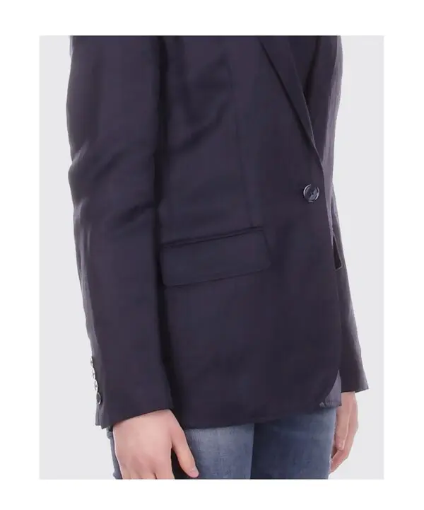 Ralph Lauren V-neck Single-breasted Jacket