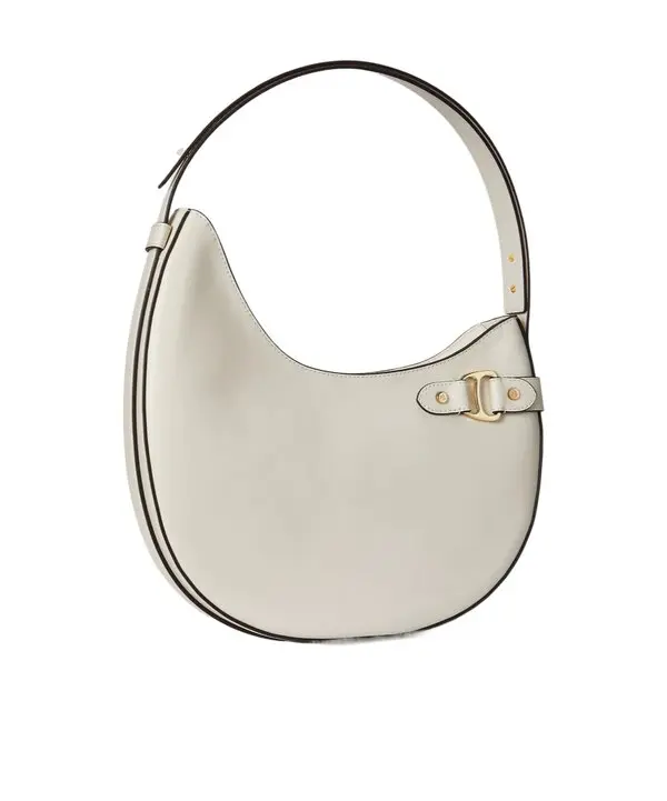 Ralph Lauren Large Tasha Leather Shoulder Bag