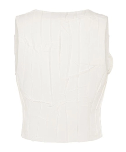 Blumarine Flower Pin Vest