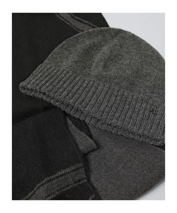 Ralph Lauren Scarf And Beanie Set