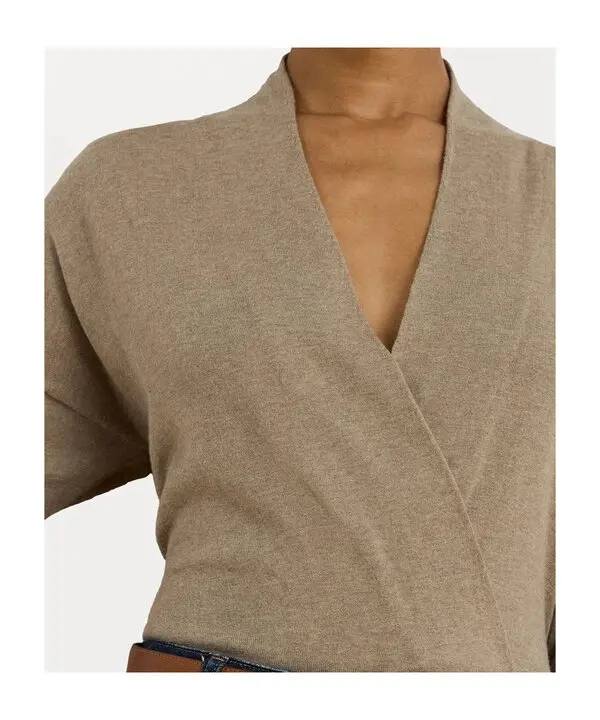 Ralph Lauren Crossover Neck Jumper