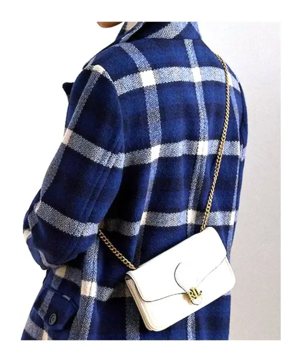 Ralph Lauren Logo-plaque Pebbled-leather Clutch Bag