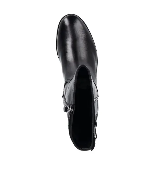 Ralph Lauren Chunky Heeled Ankle Boots