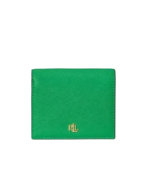 Ralph Lauren Cross Pattern Wallet - Green
