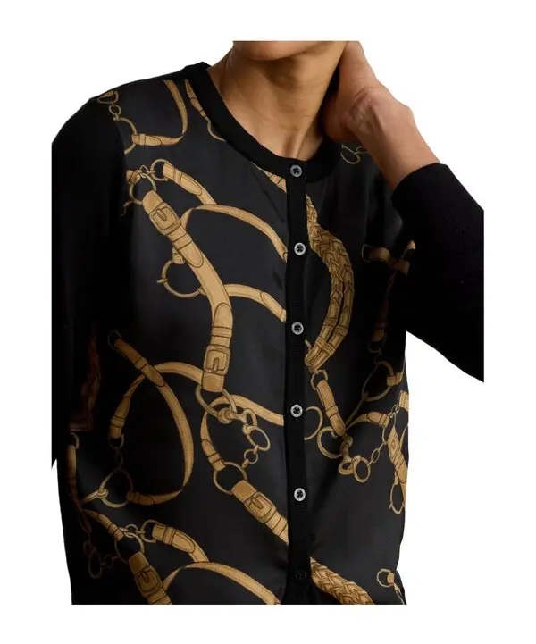 Ralph Lauren Printed Cardigan
