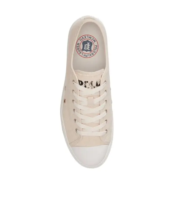 Polo Ralph Lauren Logo-print Canvas Sneakers