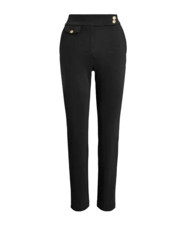 Ralph Lauren Cropped Buttoned Trousers