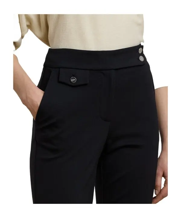 Ralph Lauren Cropped Buttoned Trousers