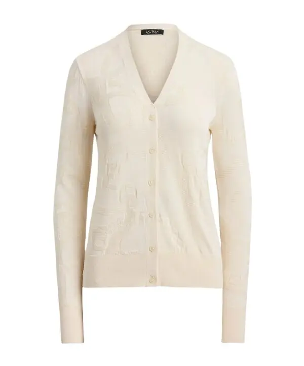 Ralph Lauren V-neck Long-sleeved Cardigan