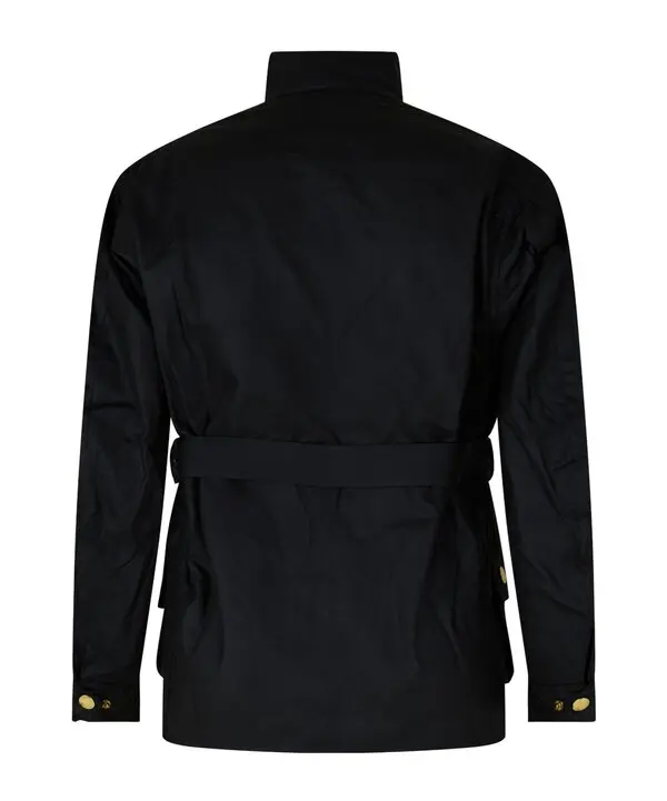 Barbour Stand Collar Waist-tight Multi-pocket Jacket