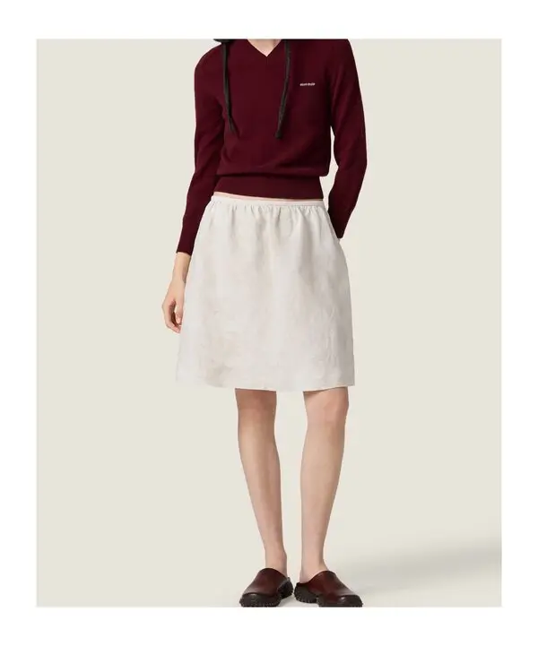 Miu Miu V-neck Wool Cardigan