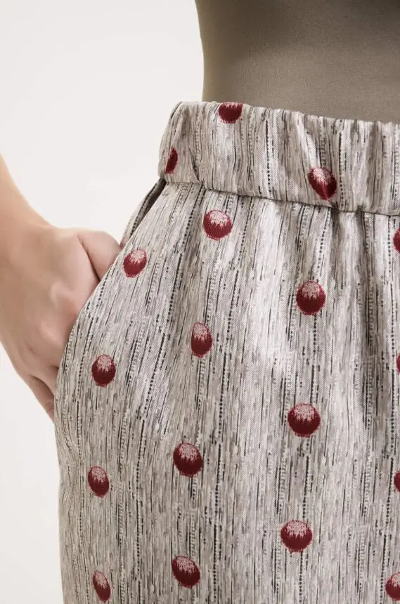 Max Mara Printed Elastic Waist Trousers