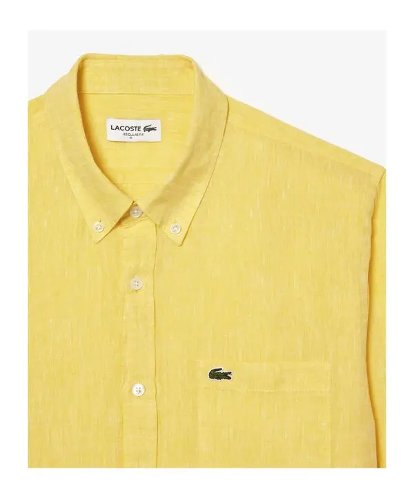 Lacoste Light Corduroy Lapel Long-sleeve Shirt