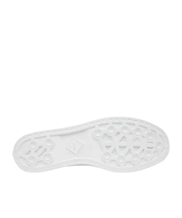 Polo Ralph Lauren Contrast-stitched Low-top Sneakers - White
