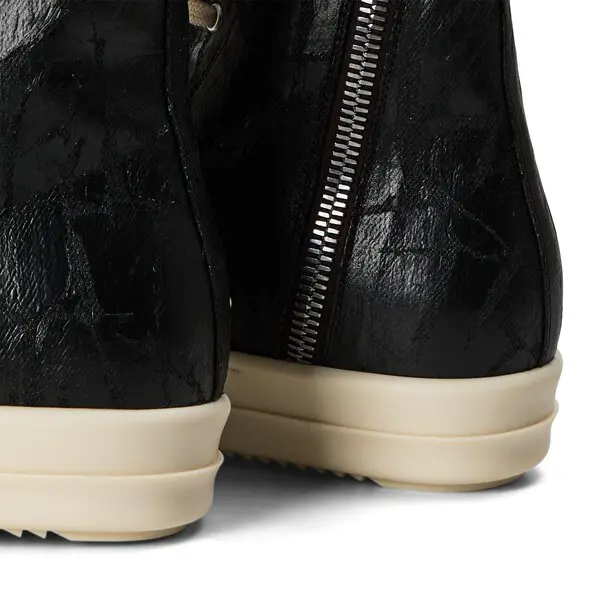 Rick Owens Solid Color High-top Casual Shoes