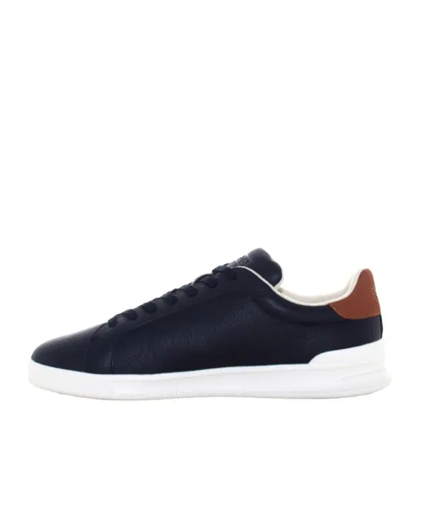 Polo Ralph Lauren Logo-embroidered Leather Sneakers