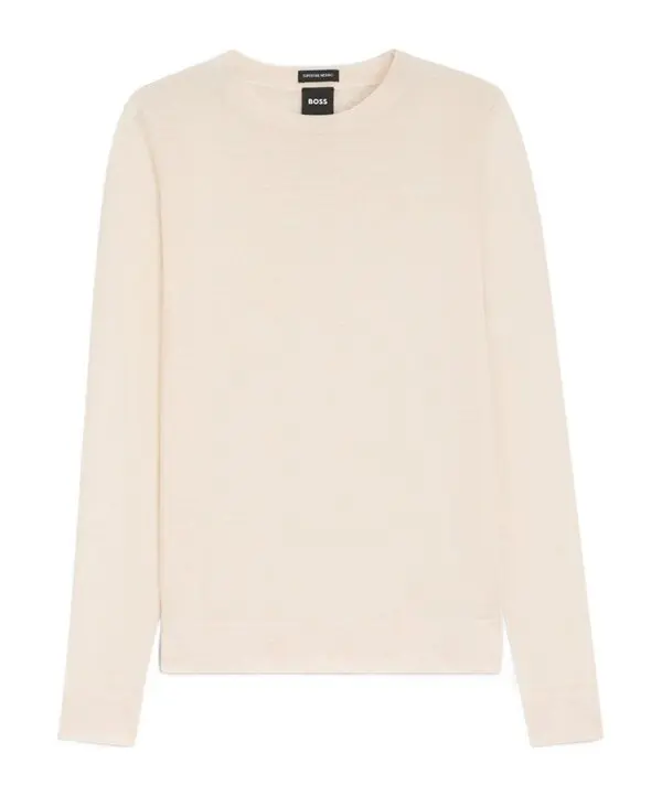 Hugo Boss Crew Neck Fine Knit Jumper