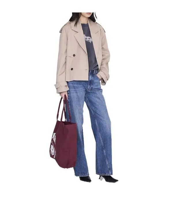 ANINE BING Canvas Tote Bag