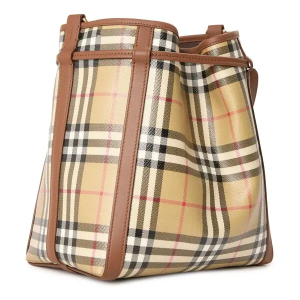 Burberry Drawstring Bucket Crossbody Mini Bag