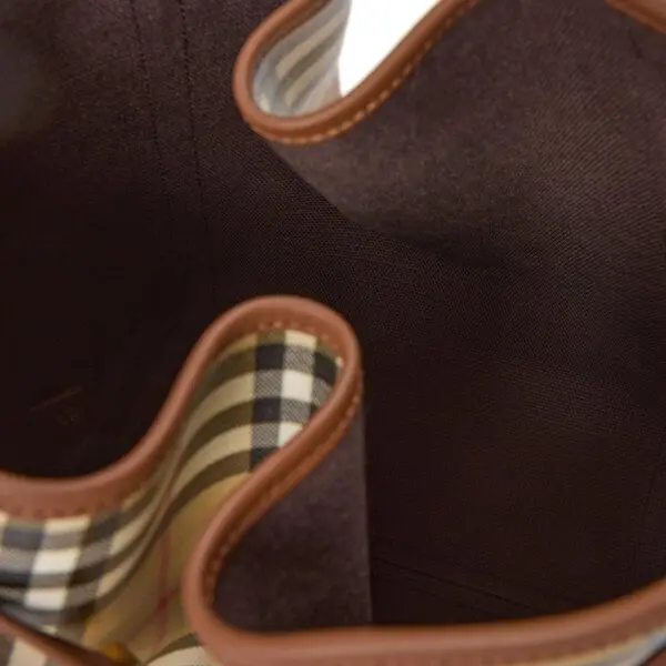 Burberry Drawstring Bucket Crossbody Mini Bag