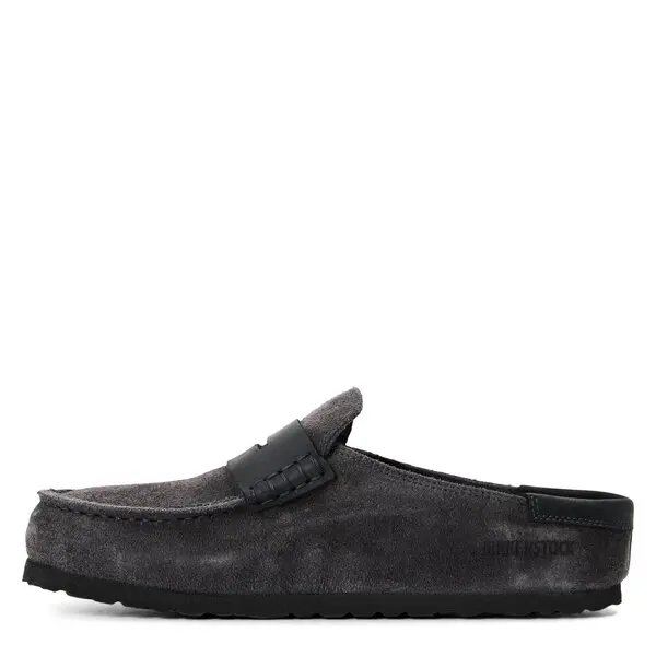 BIRKENSTOCK Suede Slip-on Loafer Clogs