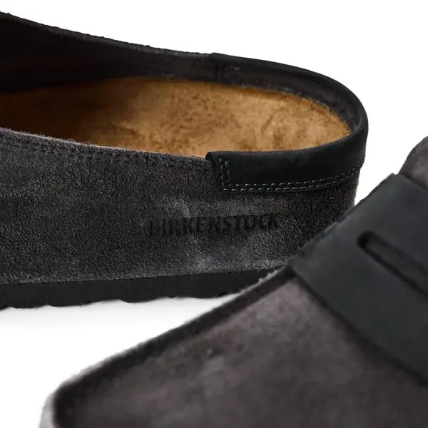 BIRKENSTOCK Suede Slip-on Loafer Clogs