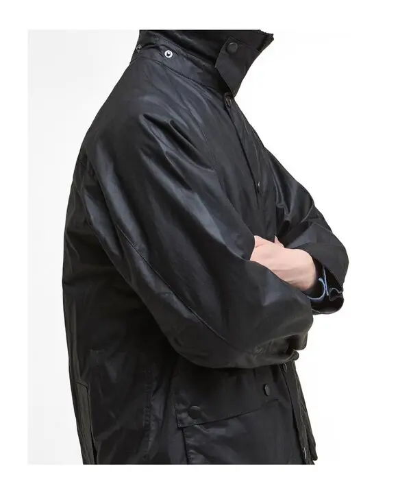 Barbour Cotton Jacket With Corduroy Collar
